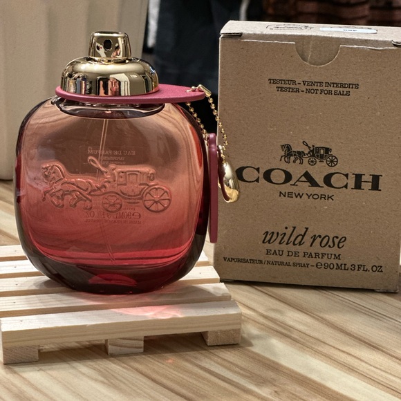 Coach | Other | Coach Wild Rose Eau De Parfum Red And Gold | Poshmark